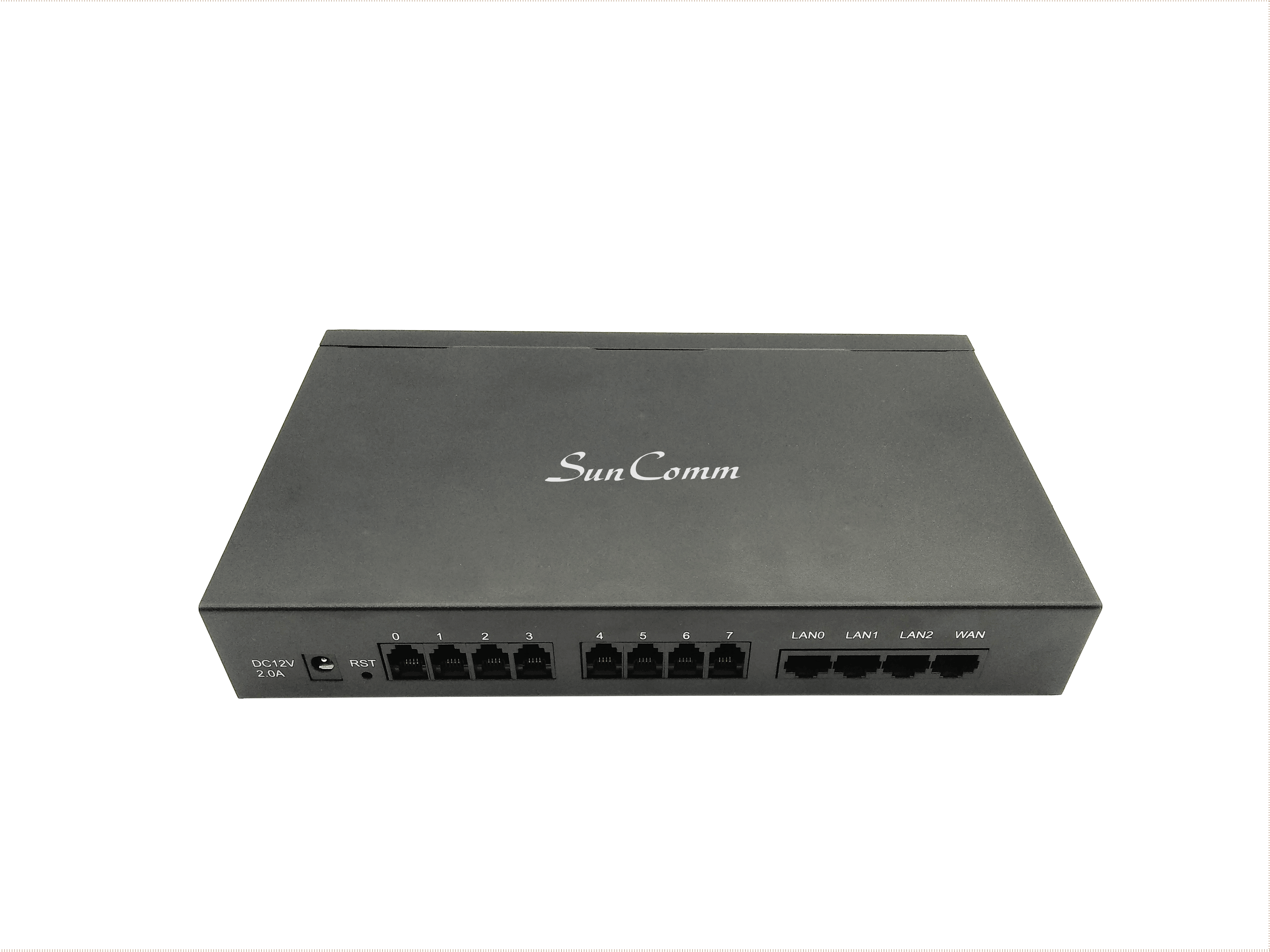 SC-08-S Analog SIP Gateway with 8 port FXS (8 RJ-11)